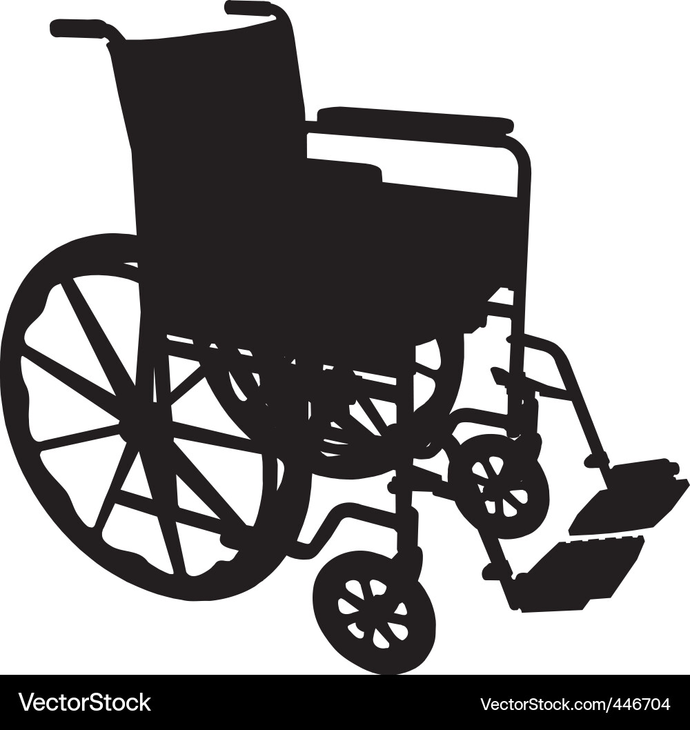 Wheelchair Royalty Free Vector Image - VectorStock