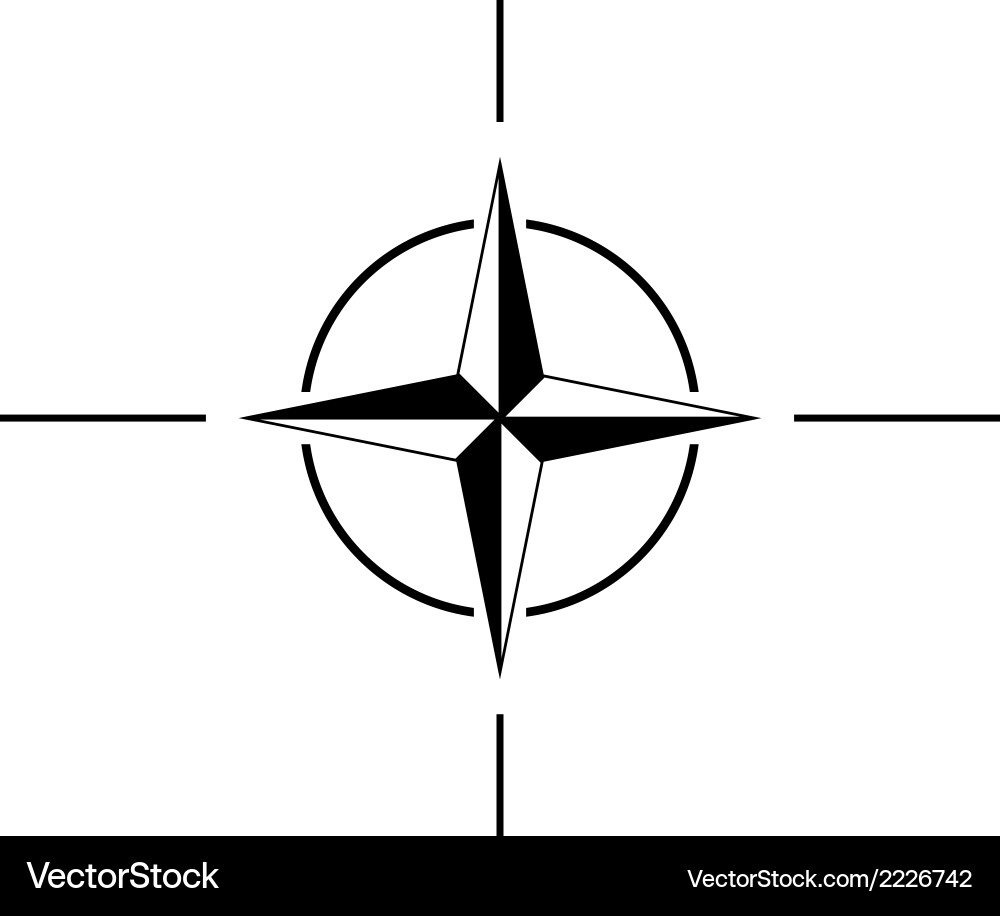 NATO sign icon Royalty Free Vector Image - VectorStock
