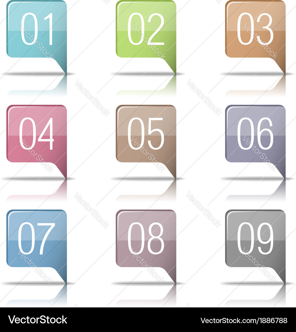 Numbers Royalty Free Vector Image - VectorStock