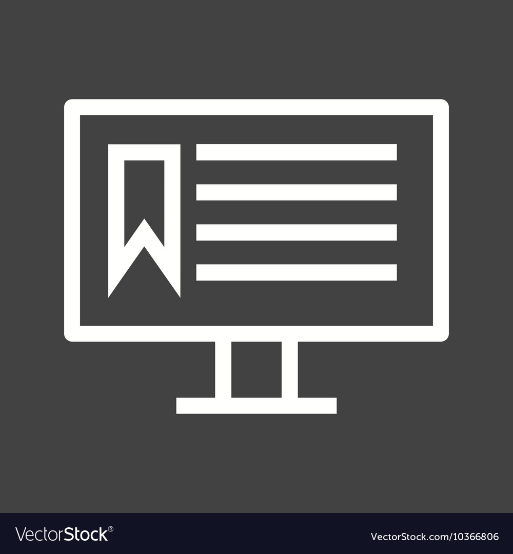 Online notes Royalty Free Vector Image - VectorStock