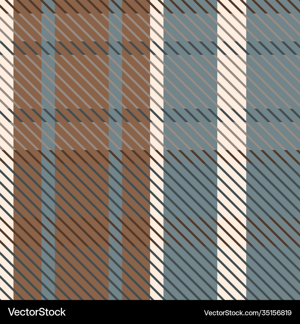 Cute gender neutral tartan seamless pattern Vector Image