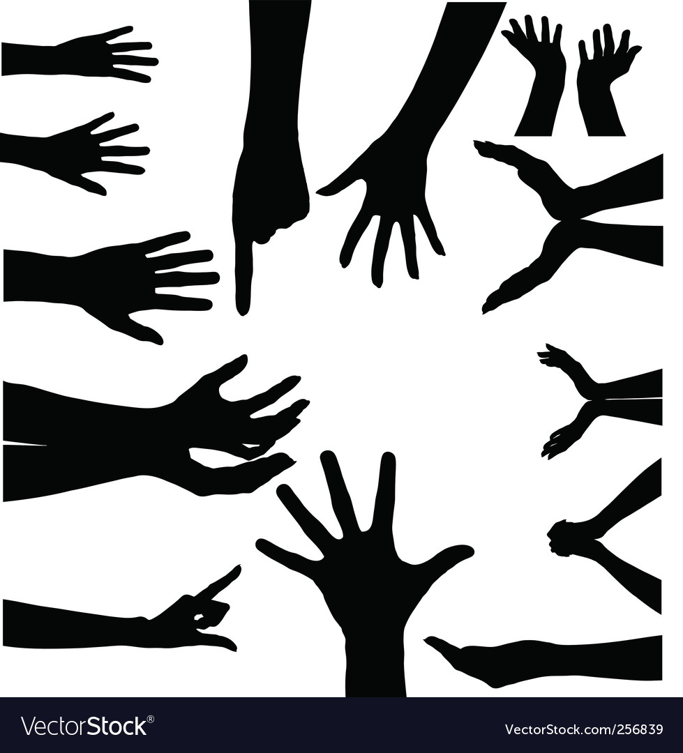 Hands Royalty Free Vector Image - VectorStock