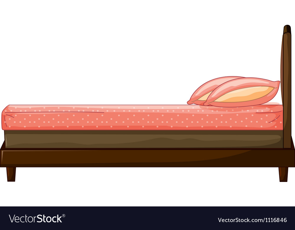 A bed Royalty Free Vector Image - VectorStock