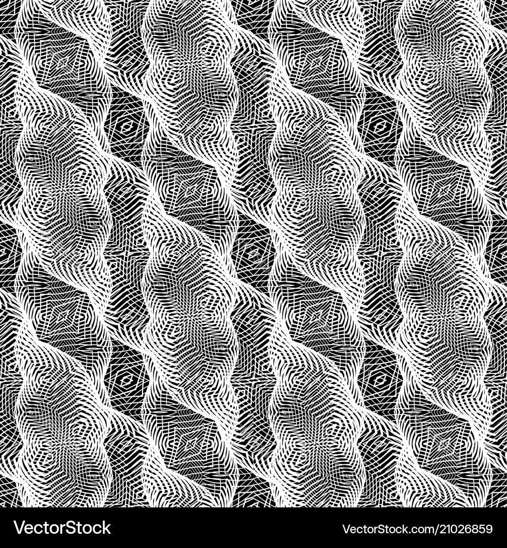 Design seamless monochrome grid pattern Royalty Free Vector