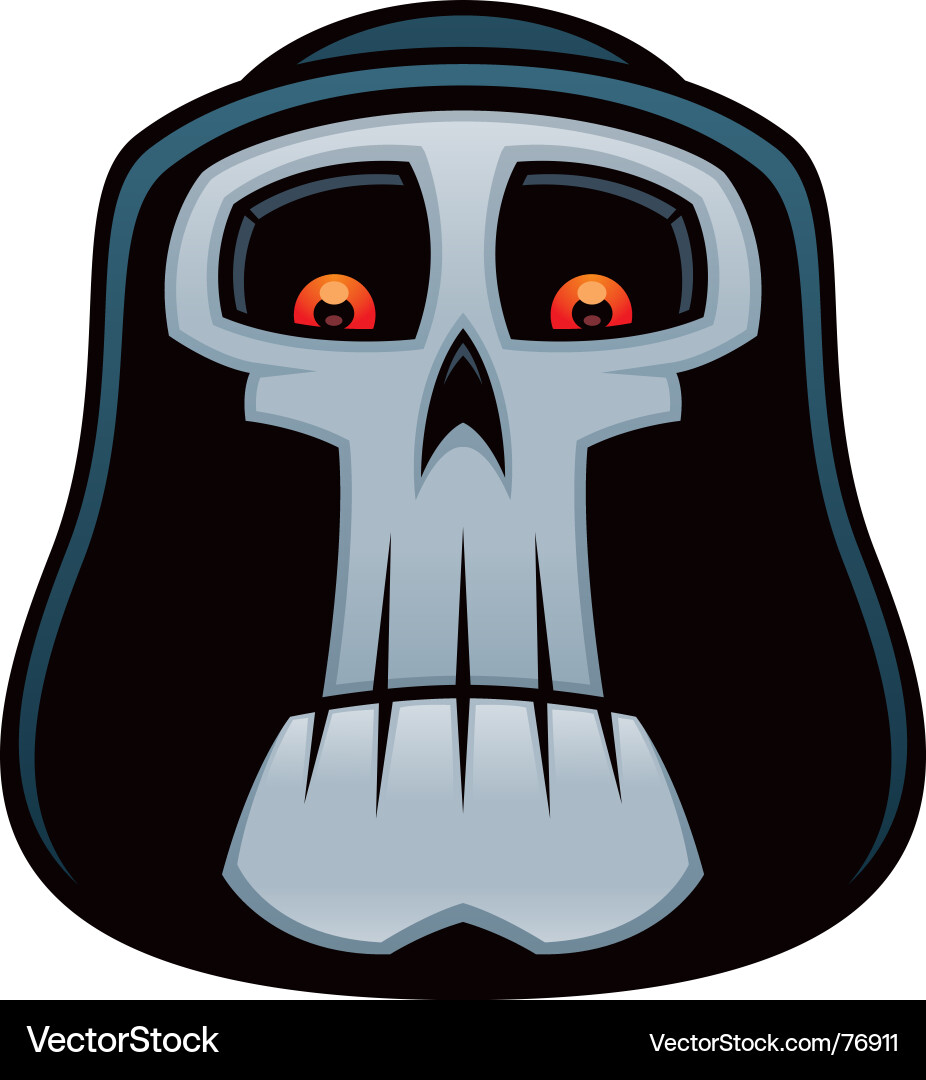 Grim reaper Royalty Free Vector Image - VectorStock