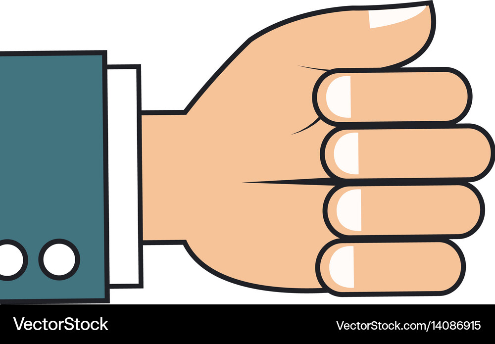 Human hand icon Royalty Free Vector Image - VectorStock