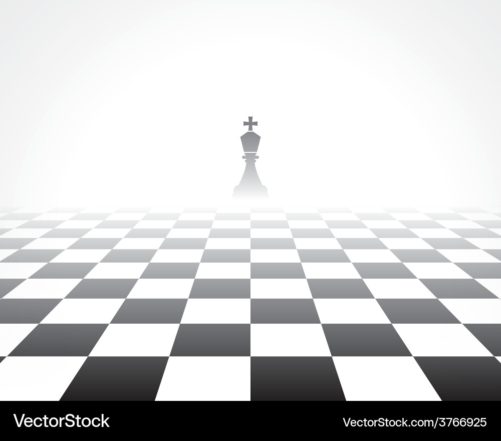 Chess board Royalty Free Vector Image - VectorStock