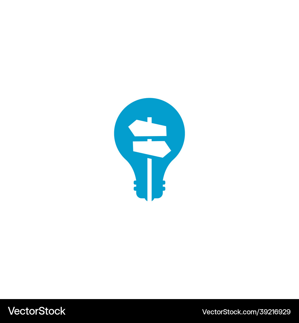 Smart route template Royalty Free Vector Image