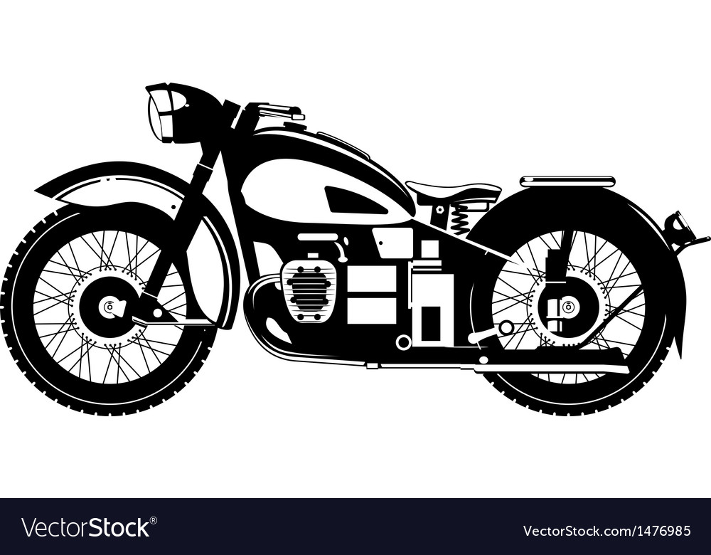 Motorcycle Royalty Free Vector Image - VectorStock