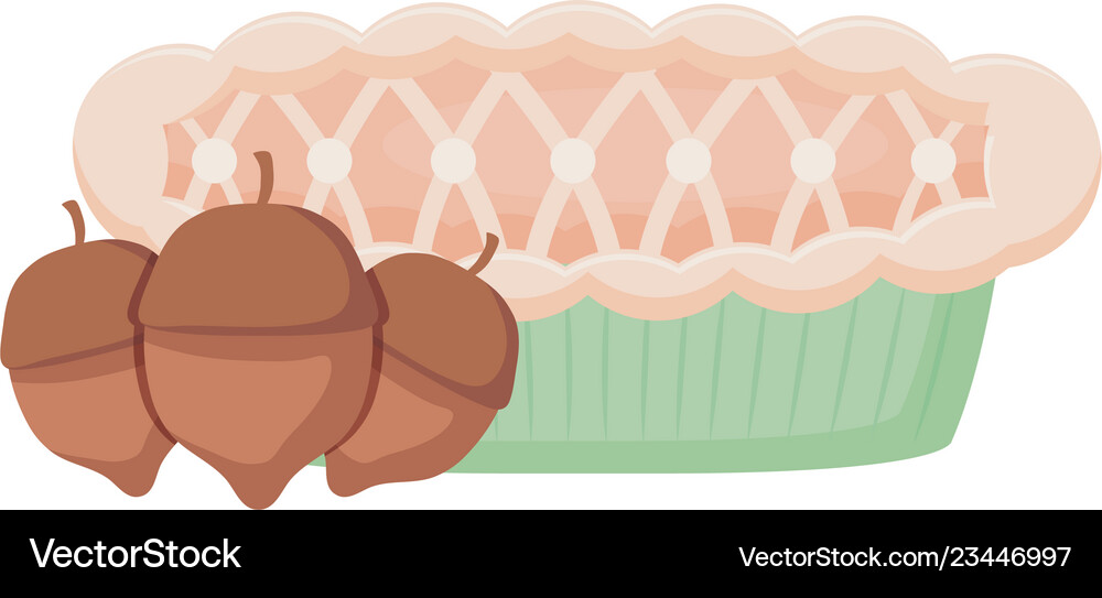 Apple pie icon Royalty Free Vector Image - VectorStock