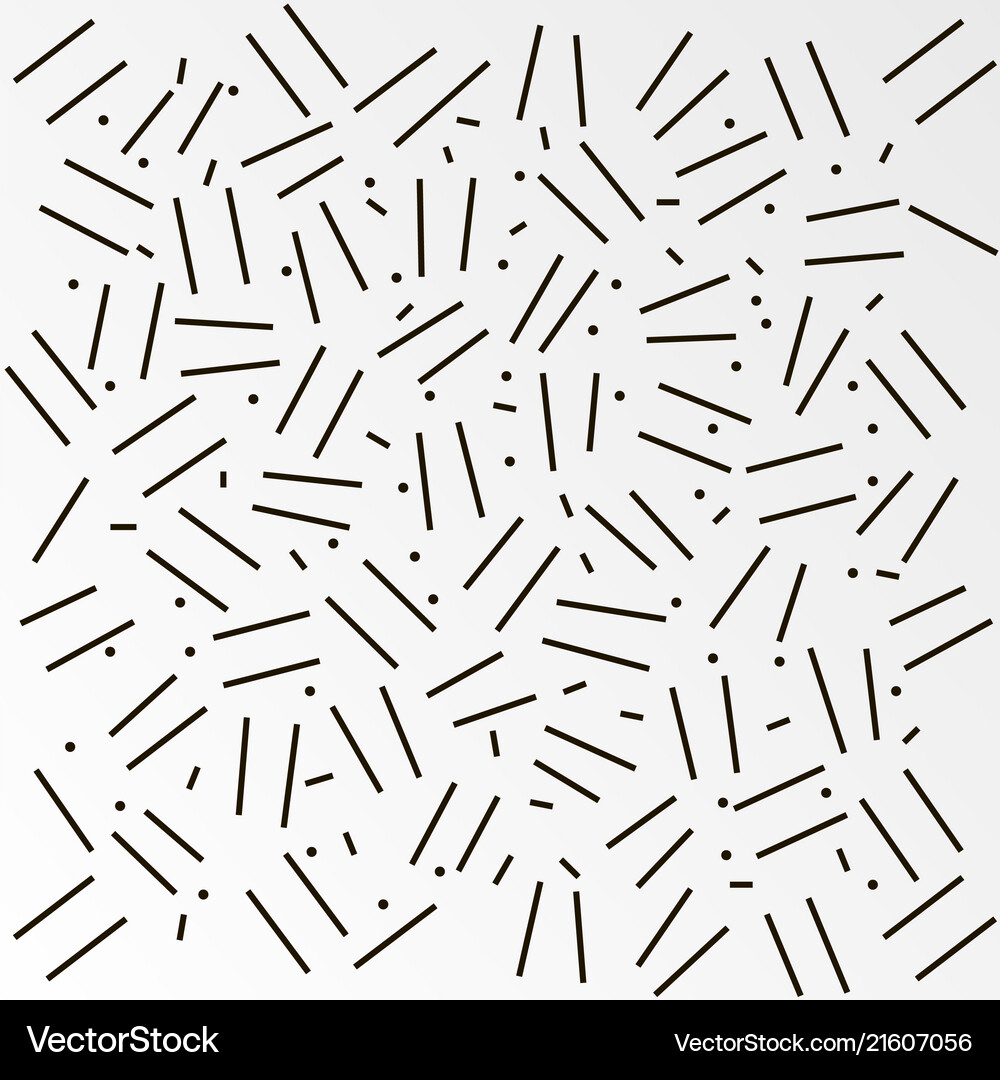 Seamless abstract pattern whit dots and lines Vector Image