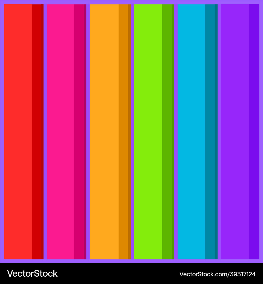 Abstract background in a bright colorful rainbow Vector Image