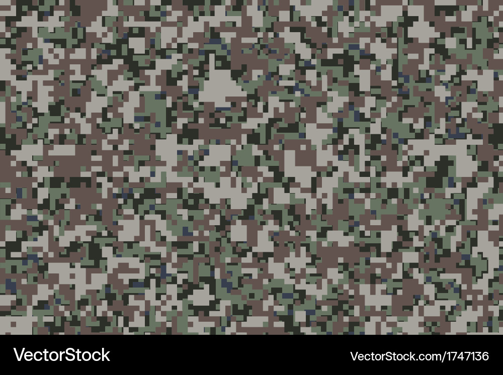 Digital Camouflage Royalty Free Vector Image - VectorStock