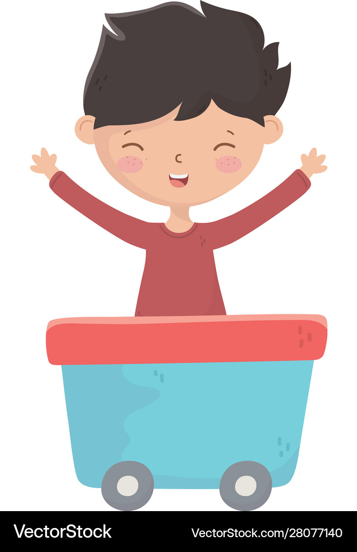 Isolated boy cartoon design Royalty Free Vector Image