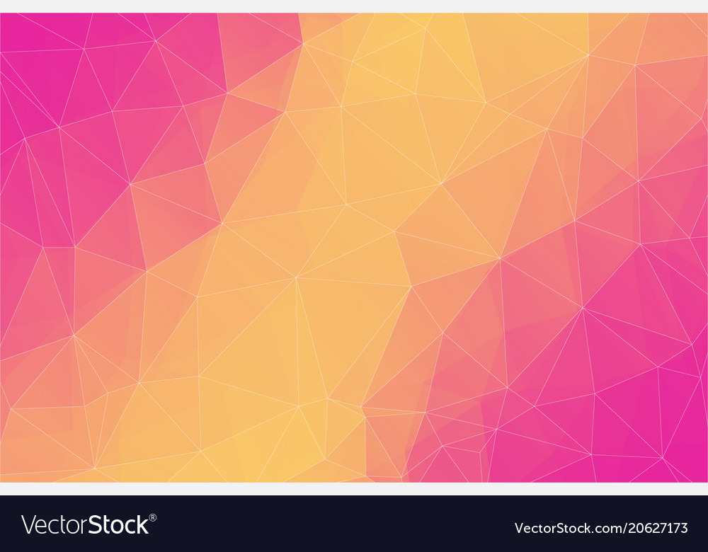 Abstract 2d triangle background Royalty Free Vector Image