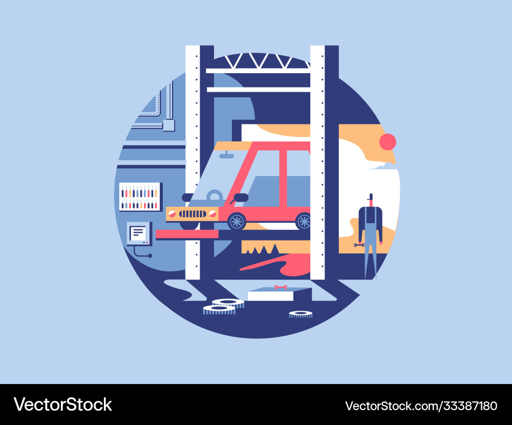 Service auto repair icon Royalty Free Vector Image