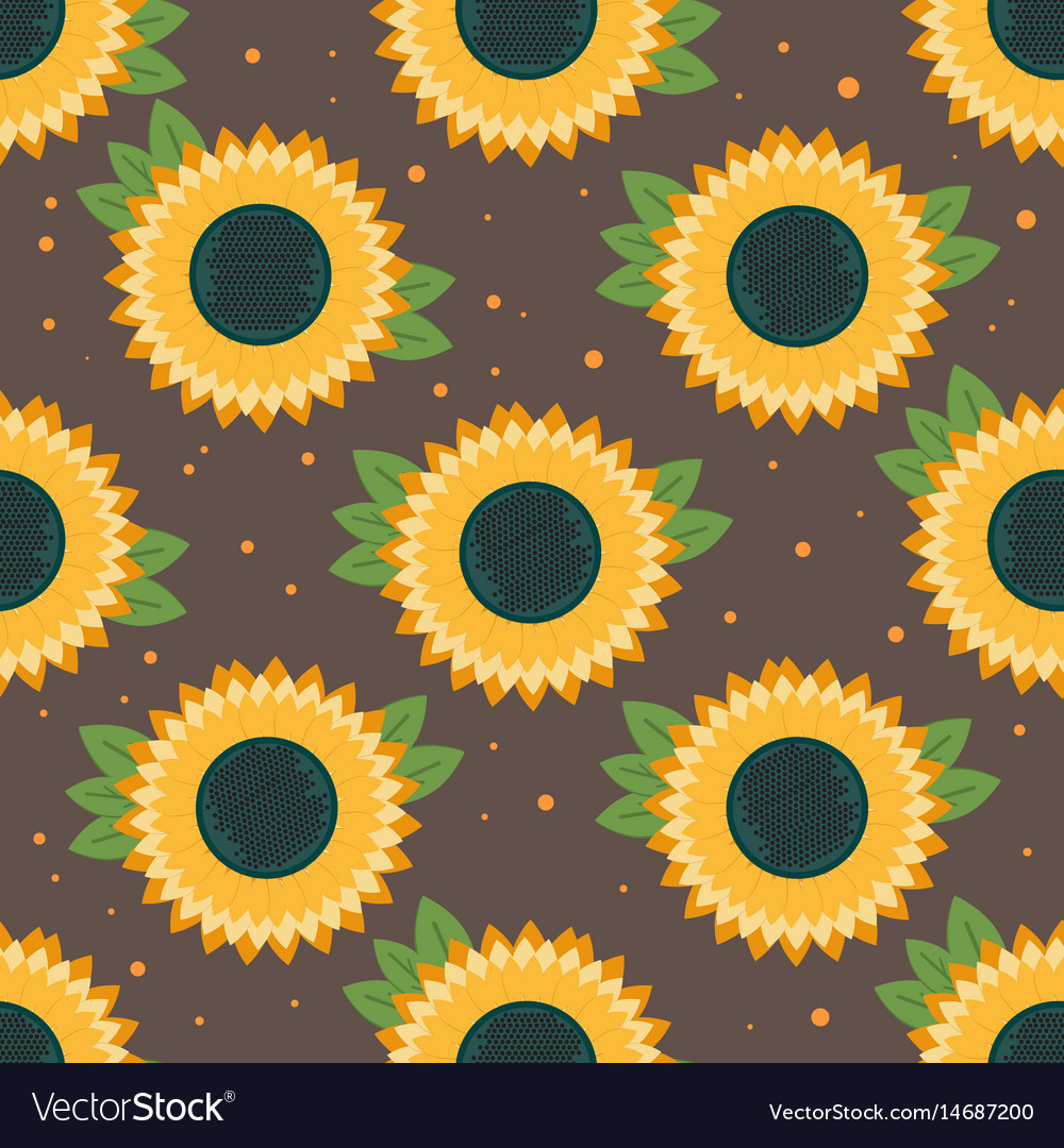 Sunflower Free Vector Graphics | Everypixel