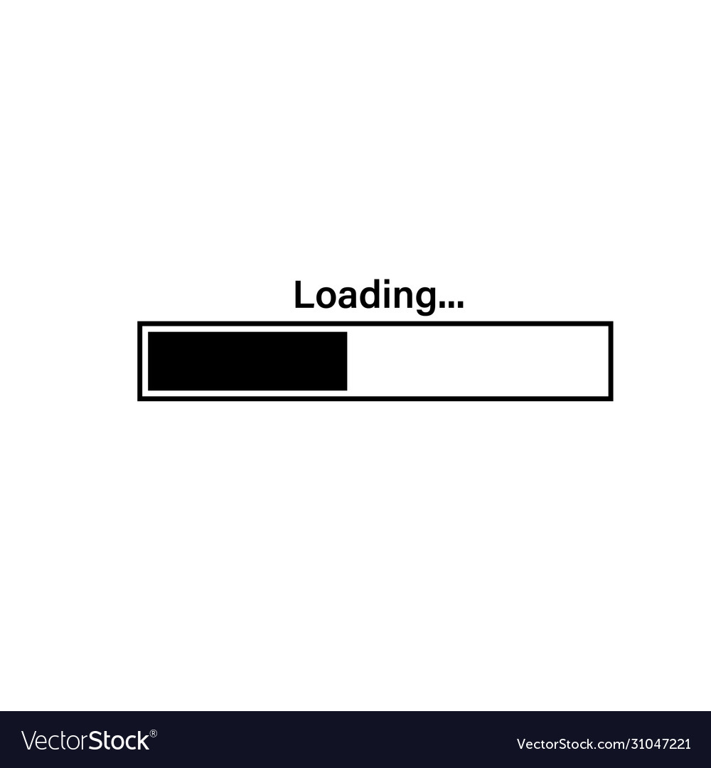 Loading icon template update or symbol Royalty Free Vector