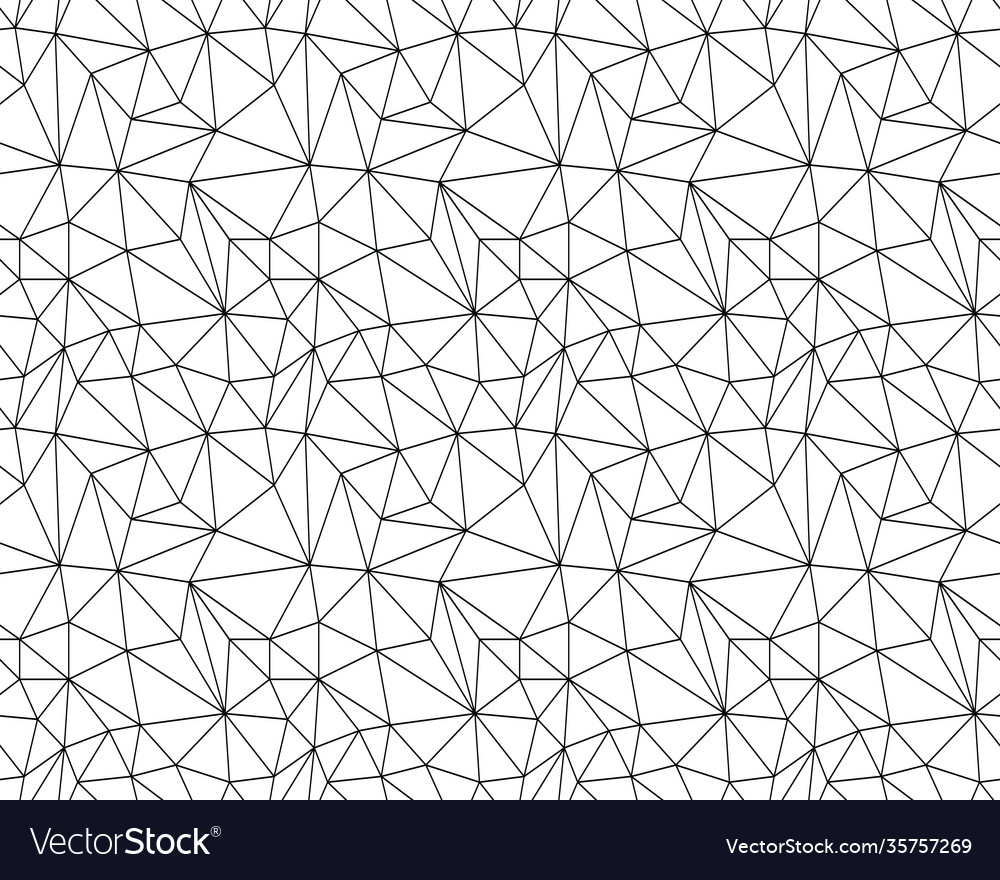 Seamless polygonal pattern Royalty Free Vector Image