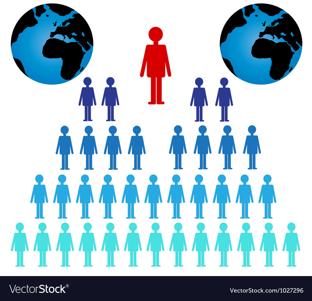 World Population Royalty Free Vector Image - VectorStock
