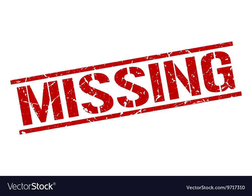 Missing stamp Royalty Free Vector Image - VectorStock