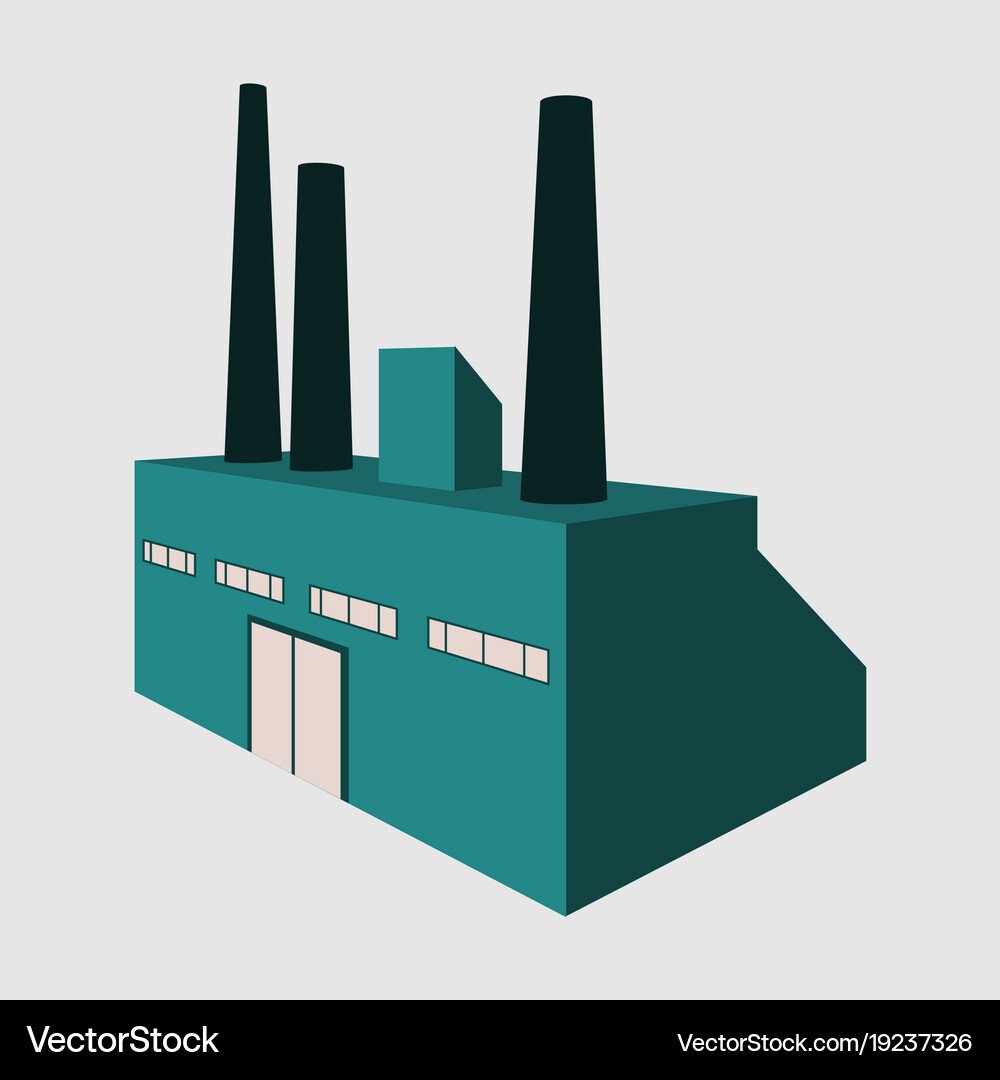 Industrial Building Icon