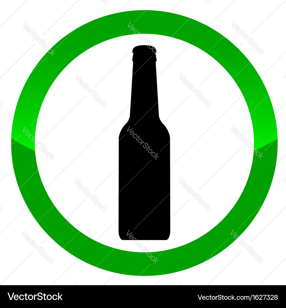 Alcohol sign Royalty Free Vector Image - VectorStock