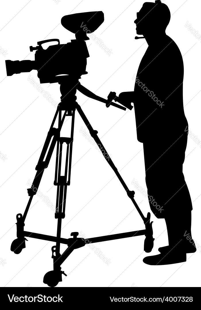 Cameraman Royalty Free Vector Image - VectorStock