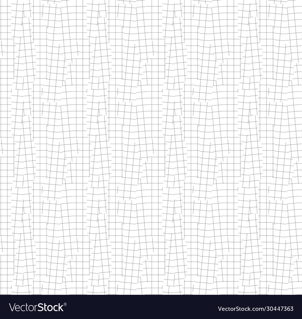 Shift and error geometric net seamless pattern Vector Image