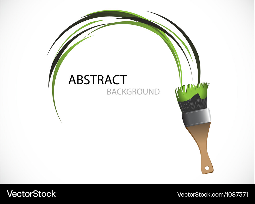 Paint brush Royalty Free Vector Image - VectorStock