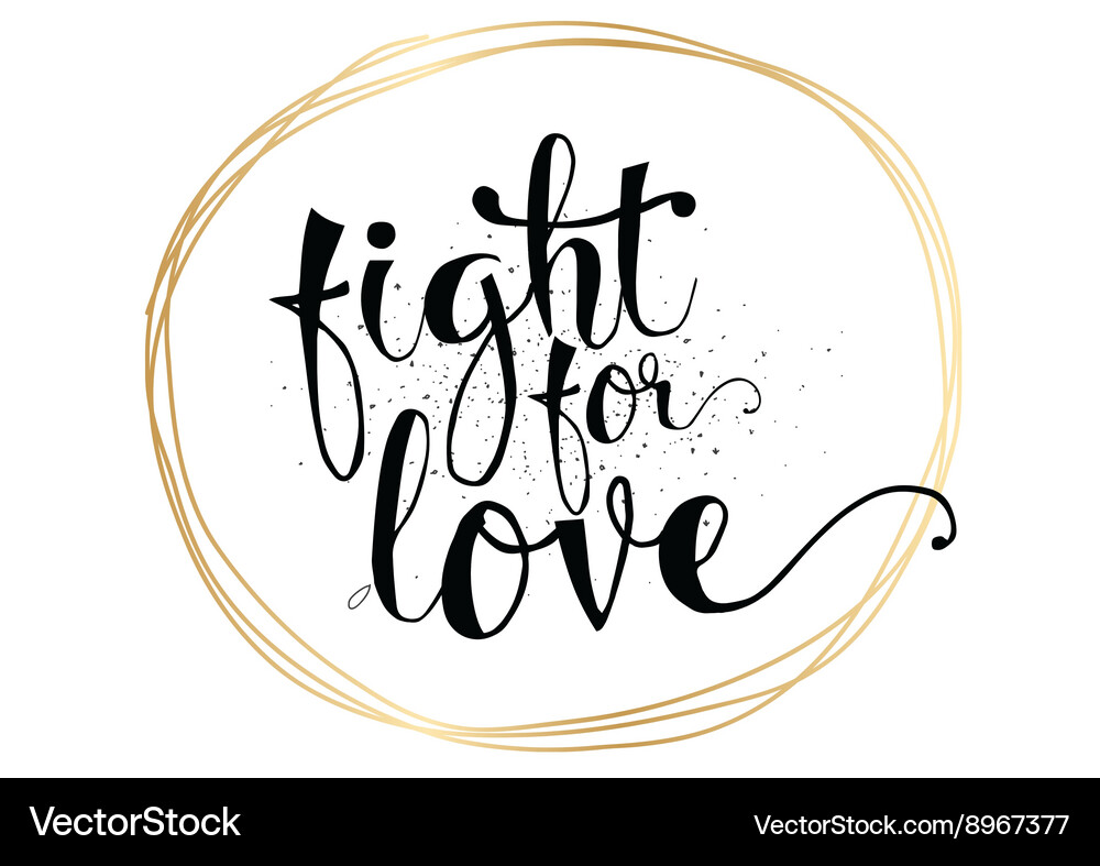 Romantic inscription greeting card Royalty Free Vector Image