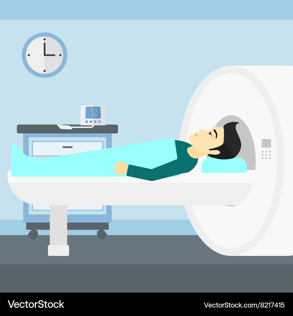 Magnetic resonance imaging Royalty Free Vector Image