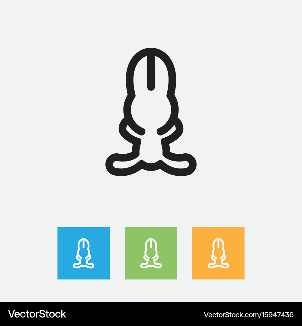 Of kin symbol on rabbit Royalty Free Vector Image