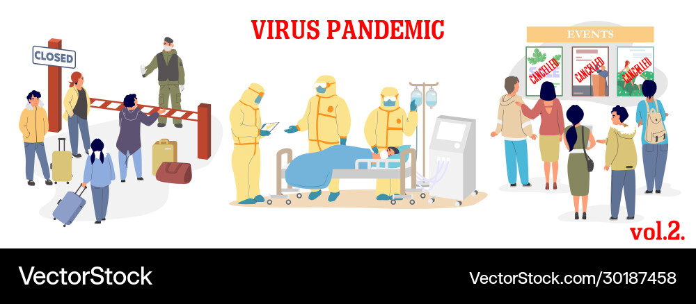 Virus epidemic coronavirus Royalty Free Vector Image