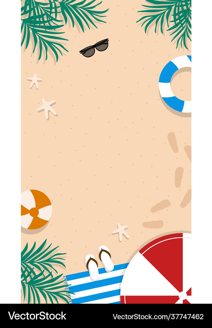 Tropical summer design Royalty Free Vector Image
