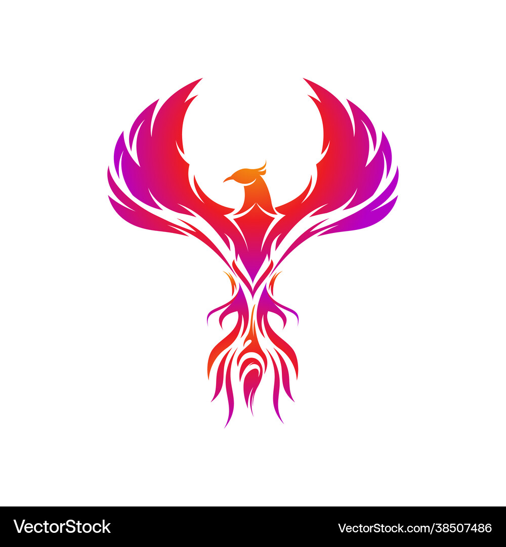 Phoenix icon Royalty Free Vector Image - VectorStock