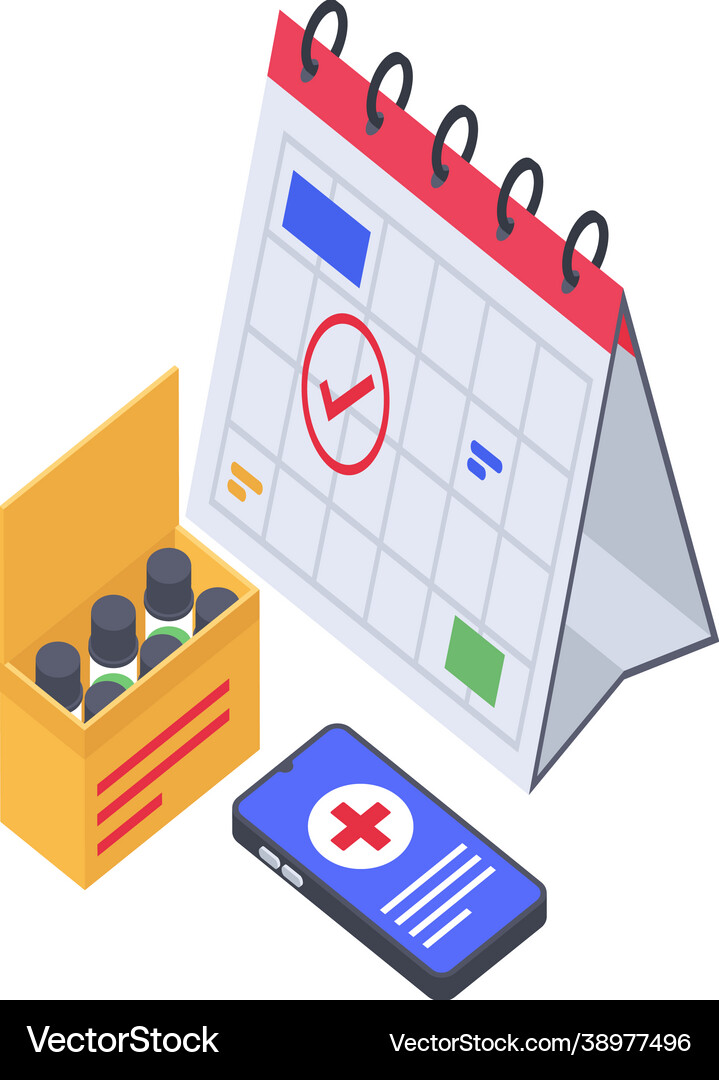 Health planning Royalty Free Vector Image - VectorStock