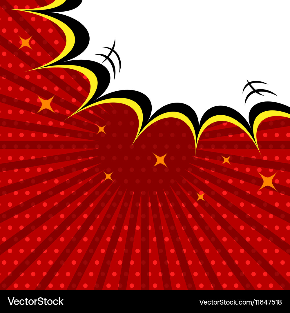 Comic speech bubble vintage dialog poster Vector Image