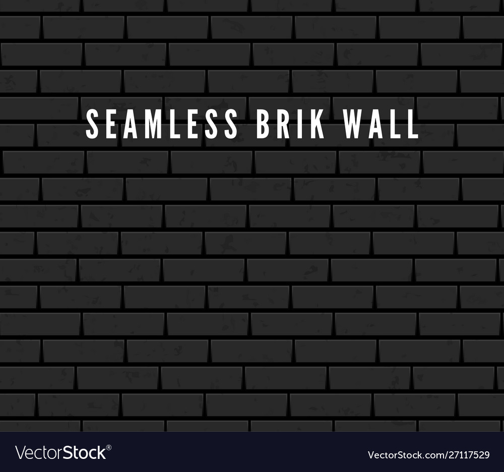Seamless brick wall surface old grey brick wall Vector Image