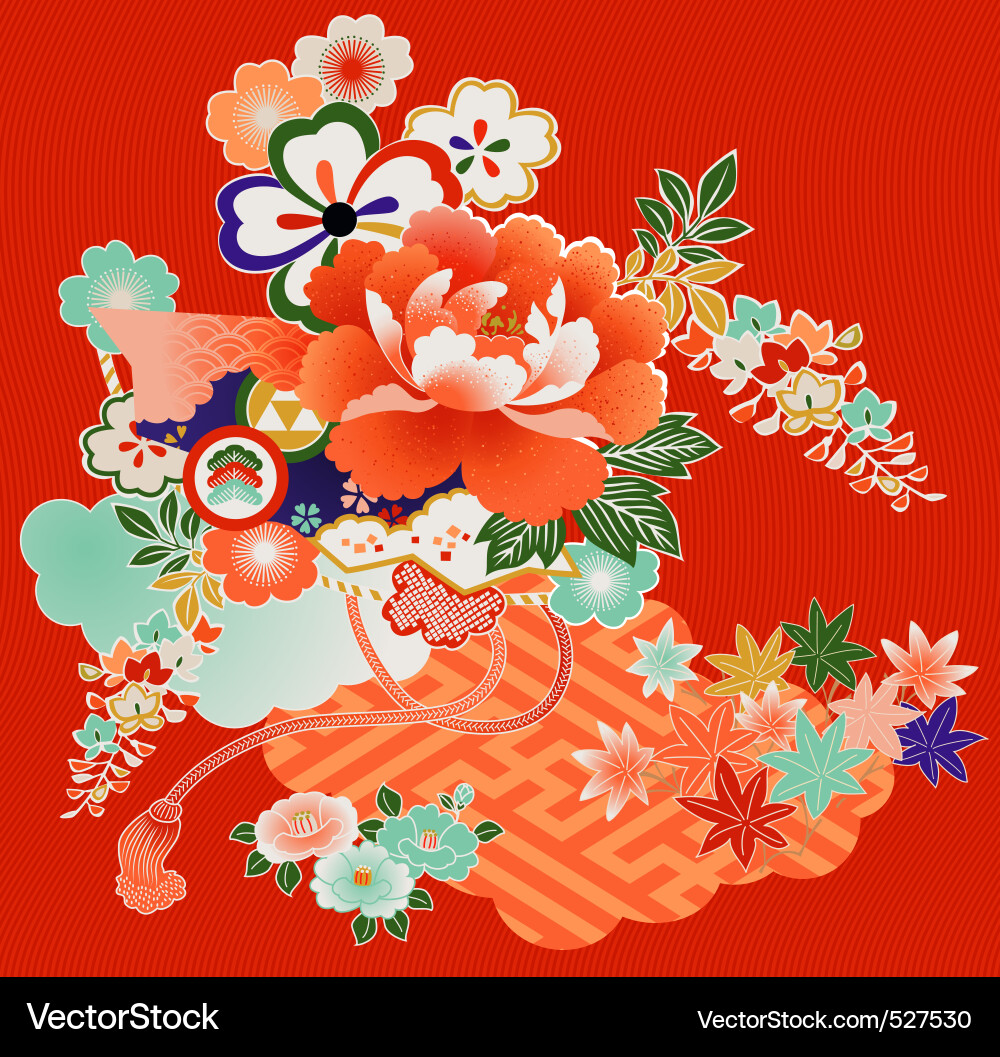 Kimono Royalty Free Vector Image - VectorStock