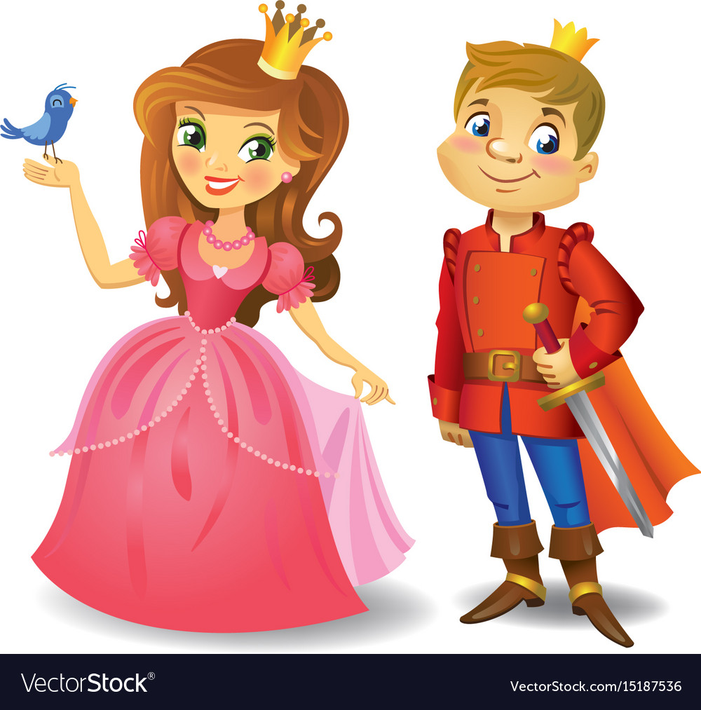 Cartoon Prince And Princess