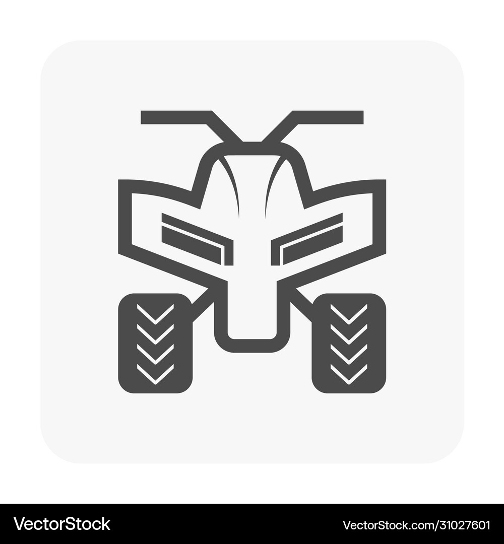 Atv offroad icon Royalty Free Vector Image - VectorStock