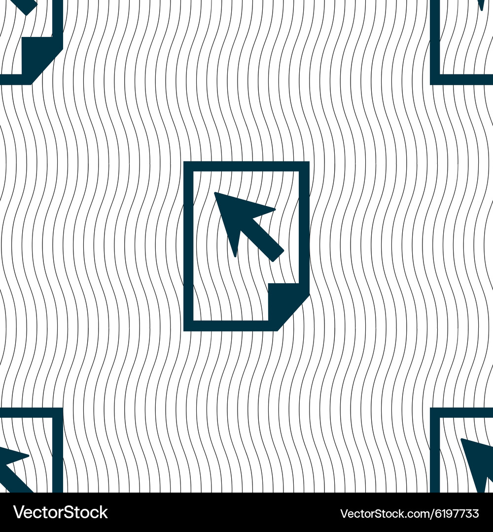 Text file sign icon file document symbol seamless Vector Image