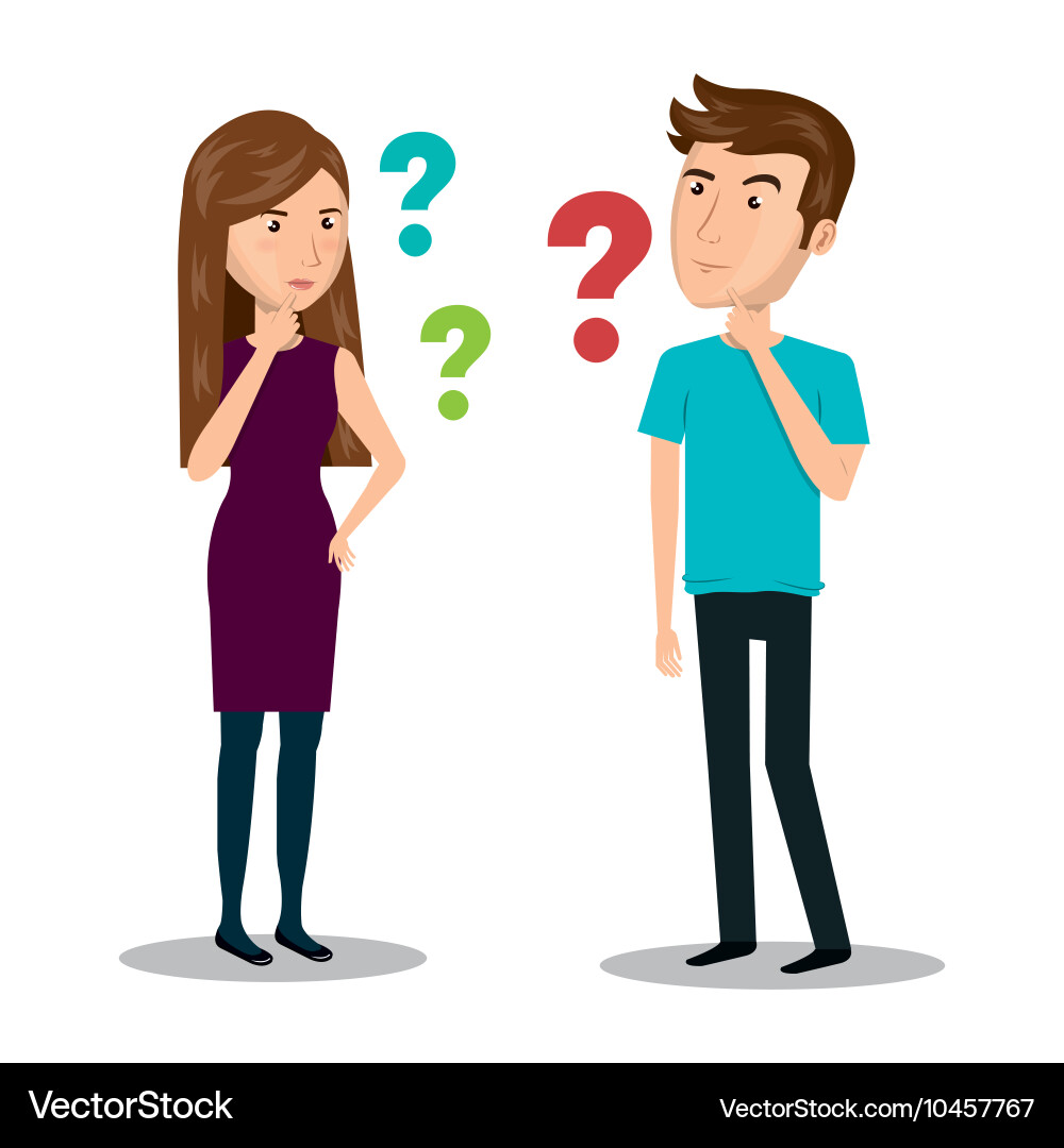 People persons thinking icon Royalty Free Vector Image