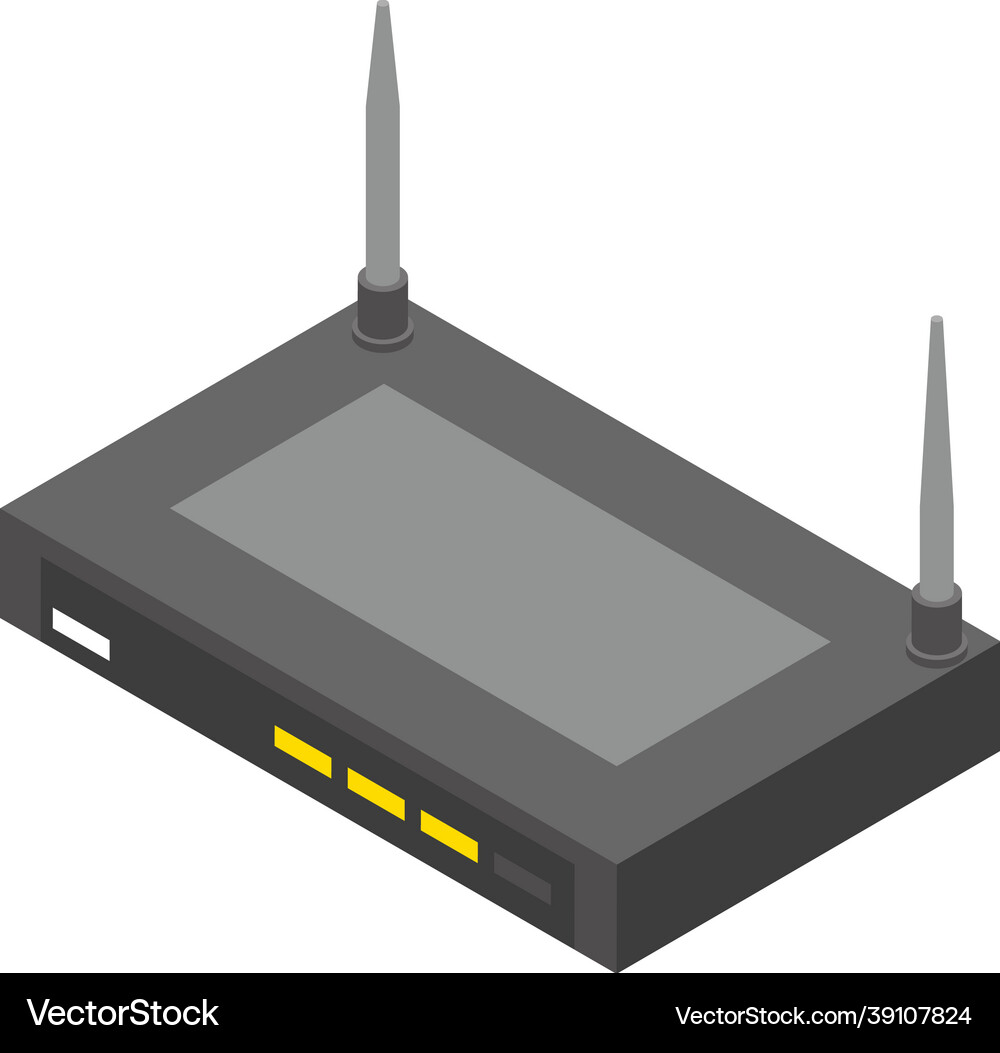Wifi router Royalty Free Vector Image - VectorStock
