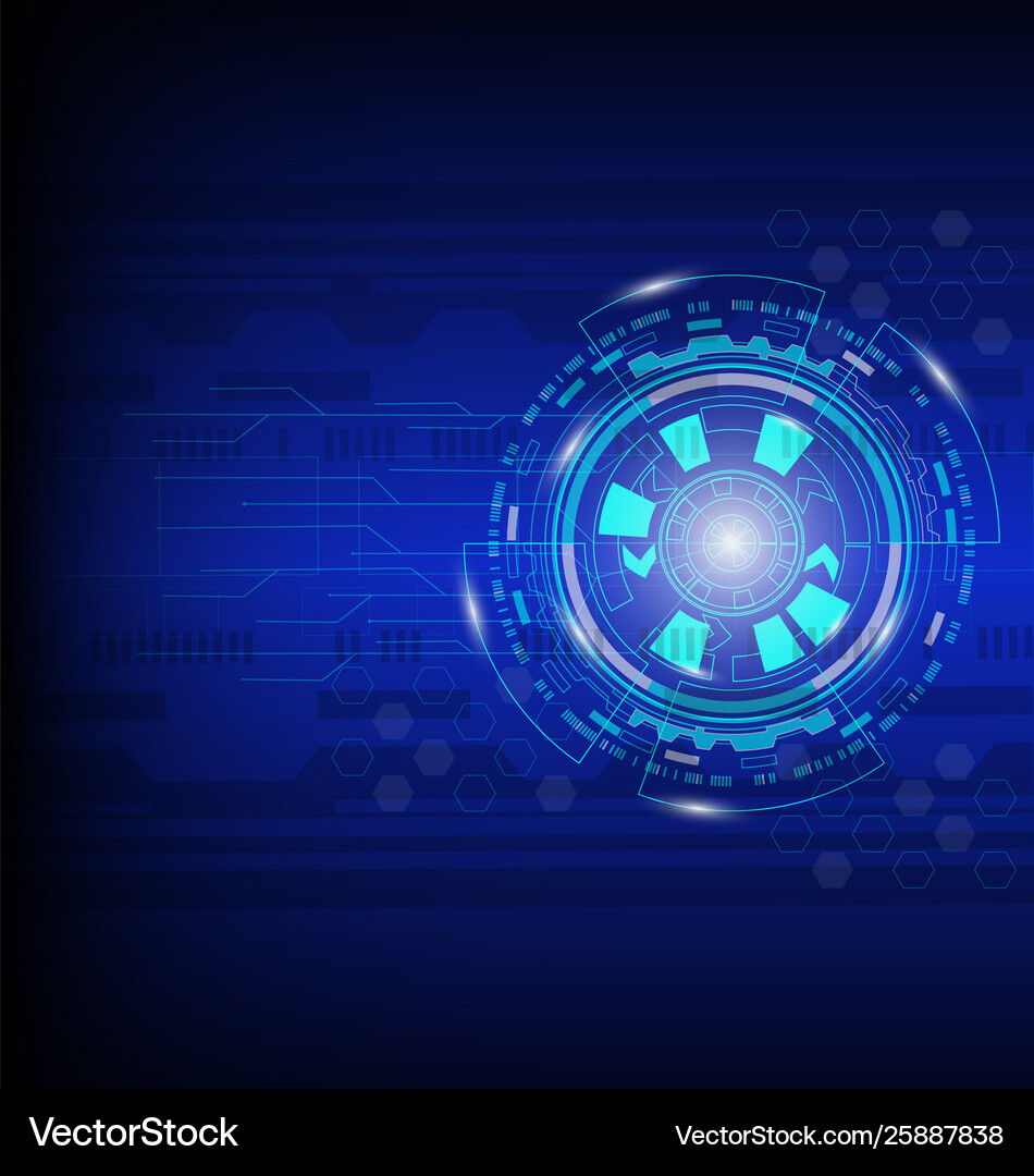 Technology design innovation concept Royalty Free Vector