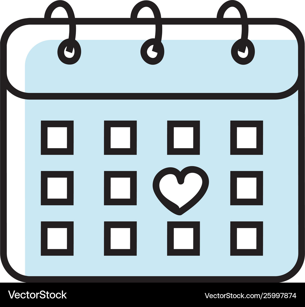 Calendar schedule reminder Royalty Free Vector Image