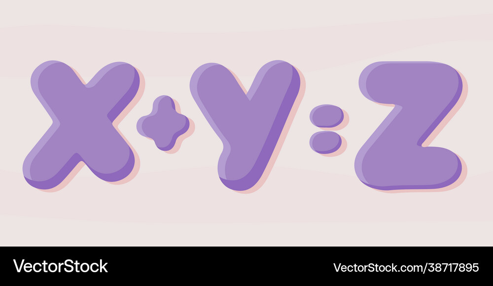 Formula on a white background design Royalty Free Vector