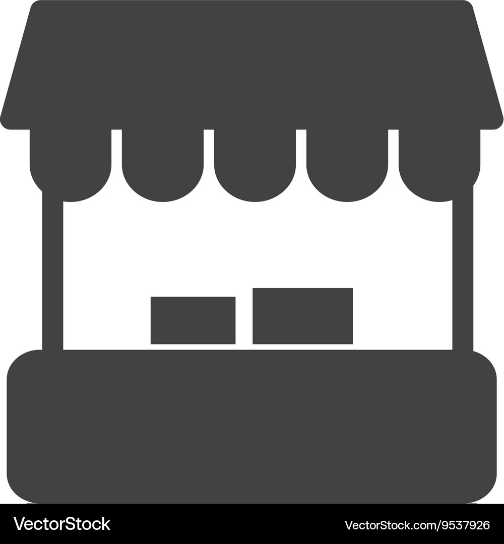 Stall Royalty Free Vector Image - VectorStock