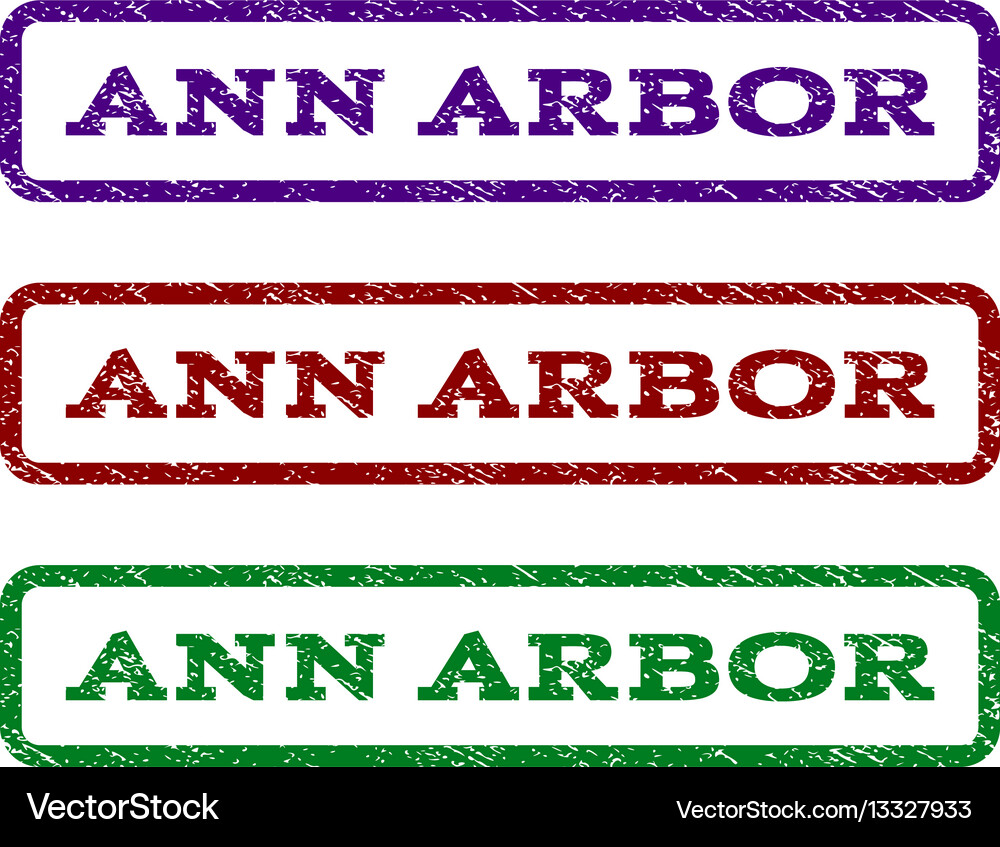 Ann arbor watermark stamp Royalty Free Vector Image